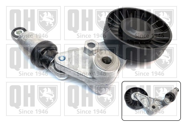Aux Belt Tensioner fits OPEL VECTRA B, C 2.0D 97 to 06 Drive V-Ribbed ...