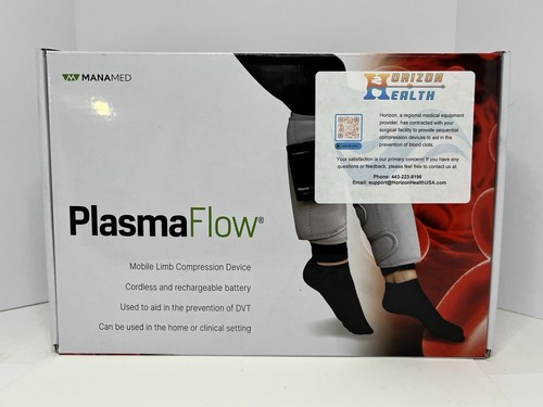 Plasma Flow Manmed Thrombosis DVT Prevention with Charger PF0001 NEVER ...