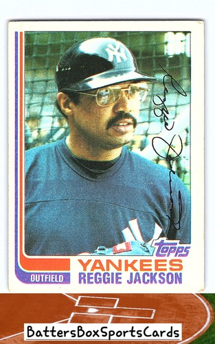 1982 Topps #300 Reggie Jackson | eBay
