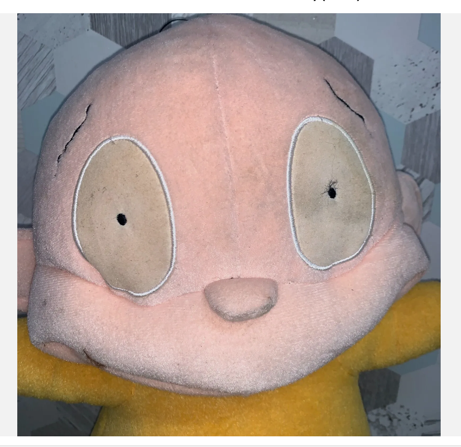 2001 Gosh! Viacom Rugrats Baby Dil Dill Pickles Plush Soft Doll Toy 10 ...