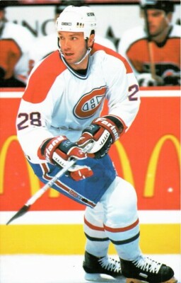 Marc Bureau 1996-97 Montreal Canadiens Postcard | eBay