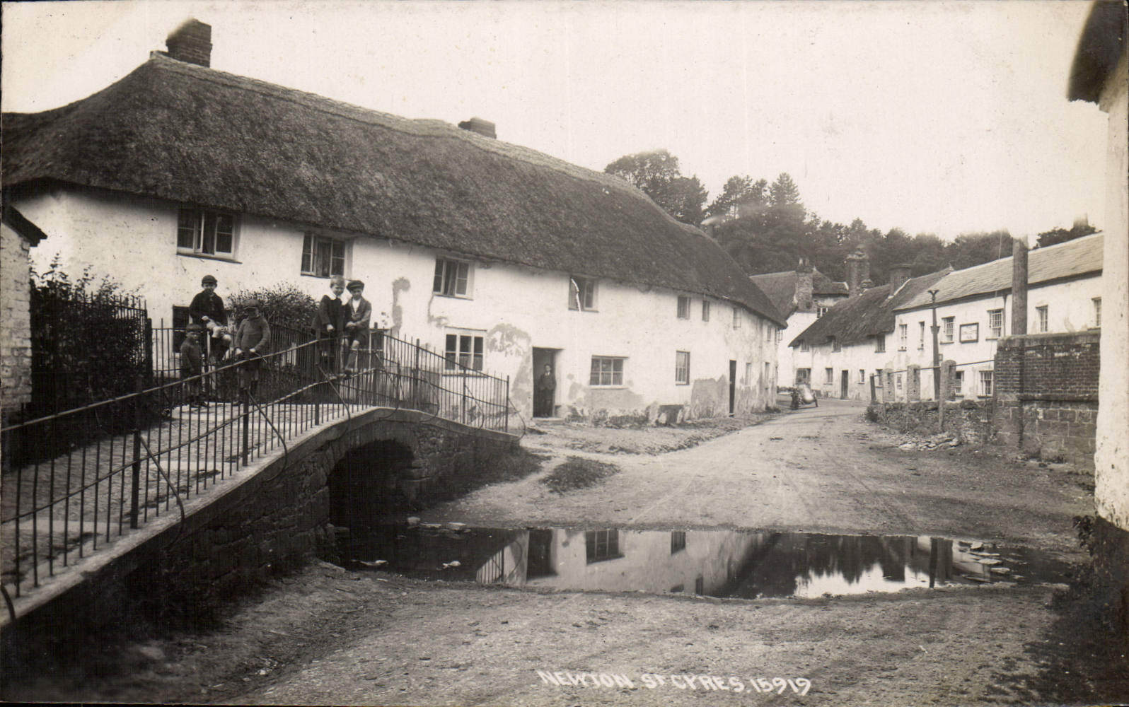 Newton St Cyres between Crediton & Exeter # 15919 by Chapman & Son. | eBay