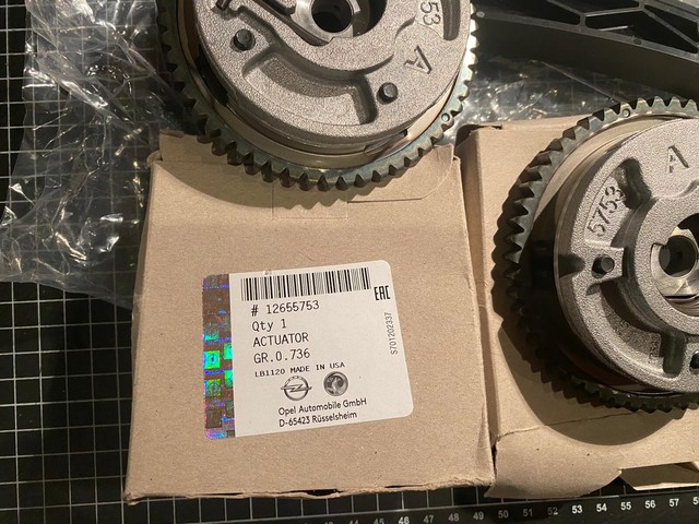 ORIG. STEUERKETTENSATZ OPEL ASTRA K CORSA E ADAM MERIVA B 1.0 95528474 ...