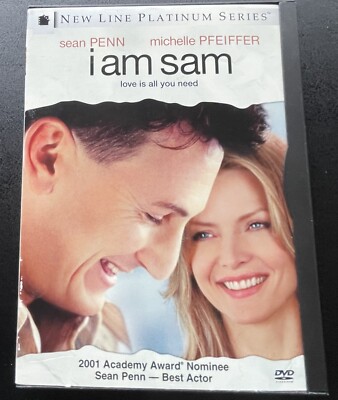 I Am Sam (DVD, 2001), with Sean Penn, Michaell Pfeiffer, VG Condition ...