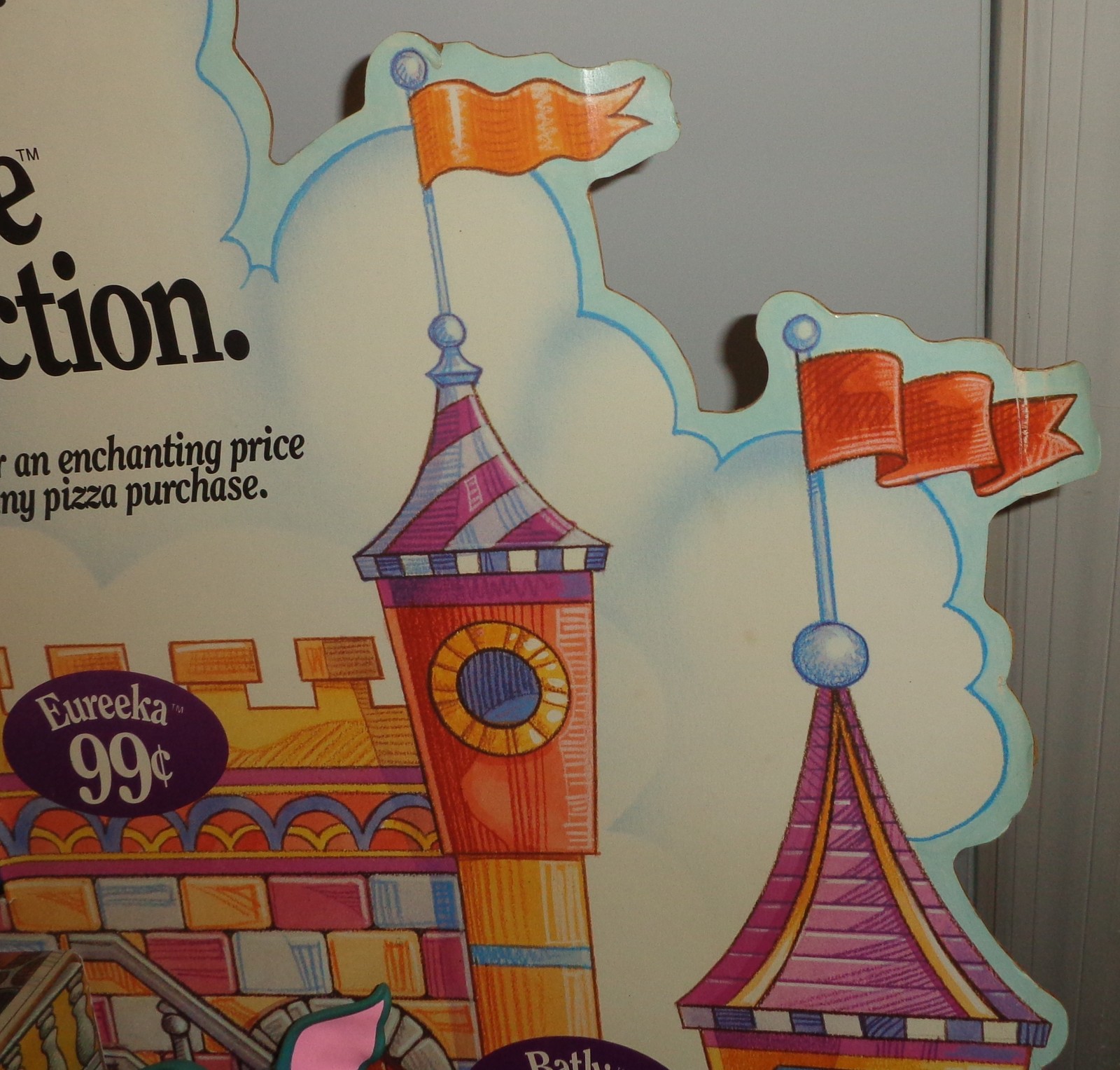 Nickelodeon Eureeka's Castle Hand Puppet Toy Set Pizza Hut Display MTV ...