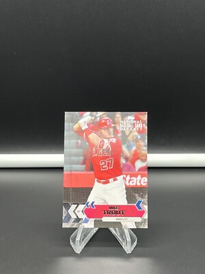 MIKE TROUT 2017 Topps National Baseball Card Day #GWP-MT Angels PWE ...