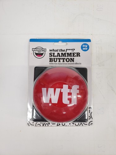 WTF What the F*%k Red Slam Button - 10 Sound Effects | eBay