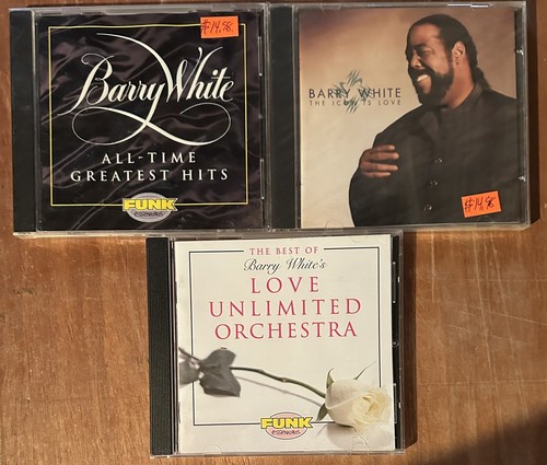 Barry White 3 CD Lot: Greatest Hits, Icon Is Love & Love Unlimited ...