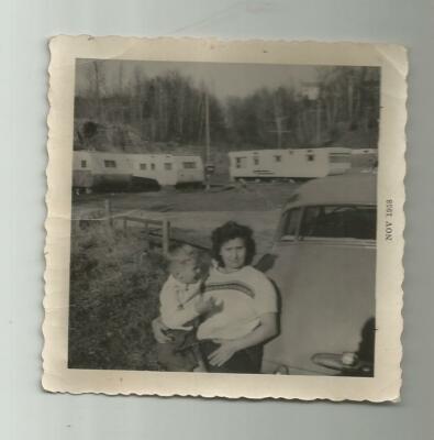 1958 VINTAGE MOBILE HOME TRAILER PARK PHOTO HOUSE TRAILER | eBay