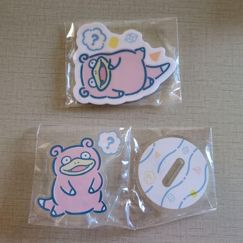 Pokemon Dowasure Acrylic Stand Magnet Slowpoke | eBay Australia