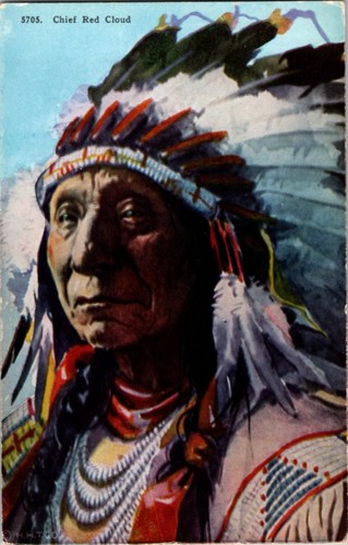 Native Indian Subject Matter on Great Vintage Postcard j/06 BJ5623 ...