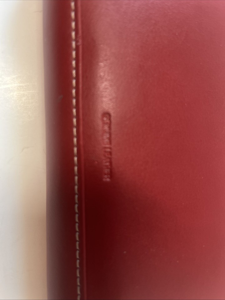 Authentic Womans Mundi Big Fat Wallet-Safekeeper / Dark RED / Reg $46 ...