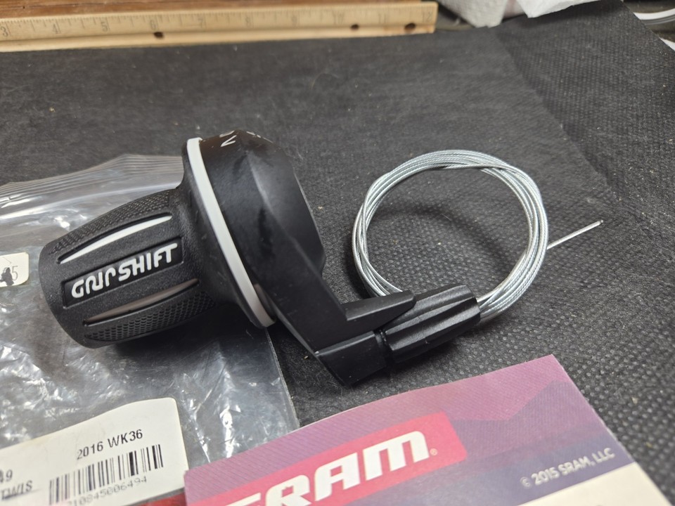 SRAM MRX Comp Gripshift Grip Shift Right Rear Shifter 7 Speed | eBay