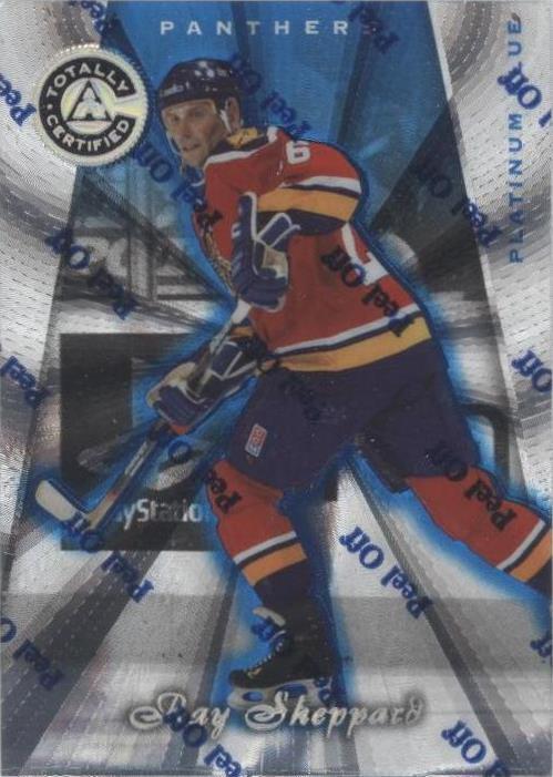1997-98 Pinnacle Totally Certified - Ray Sheppard #90 Platinum Blue ...