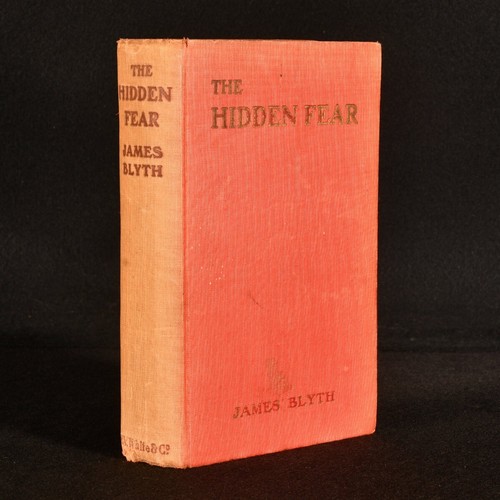 1912 The Hidden Fear: A Novel by James Blyth First Edition Very Scarce ...