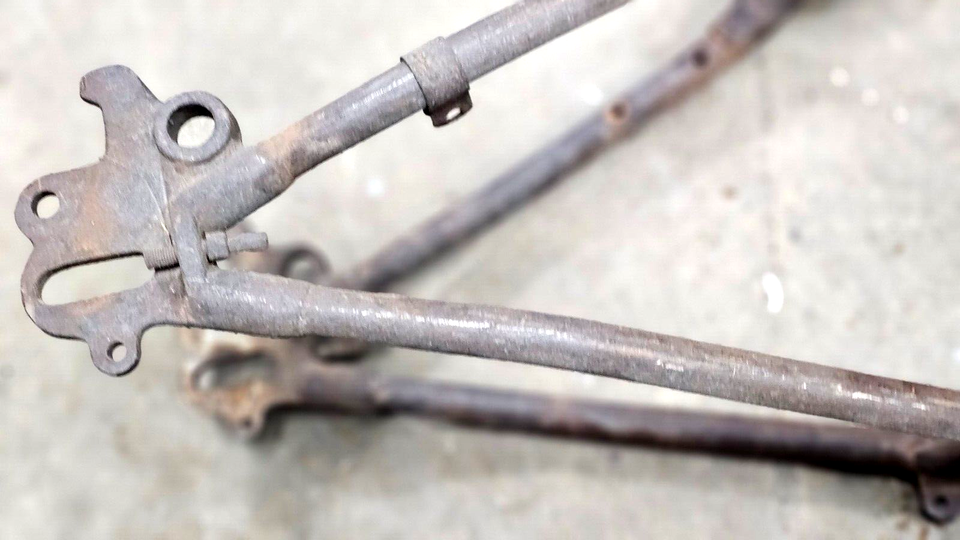 OEM 1915-1918 Excelsior Rear Section Frame Big X Springer India ...