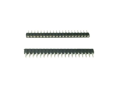 (10x) Samtec SS-120-G-2, 20 Pin Single Row Header Socket Strips, Break ...