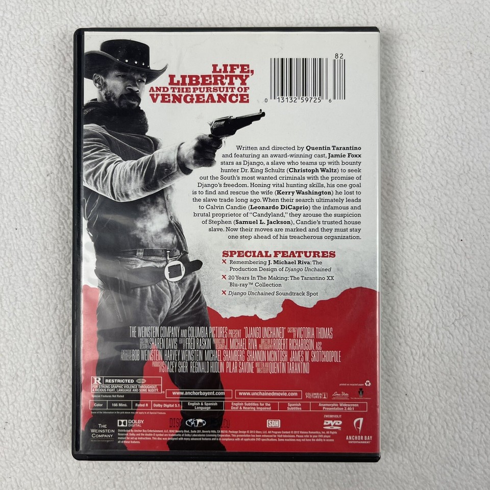 Django Unchained (DVD, 2012) 13132597256 | eBay