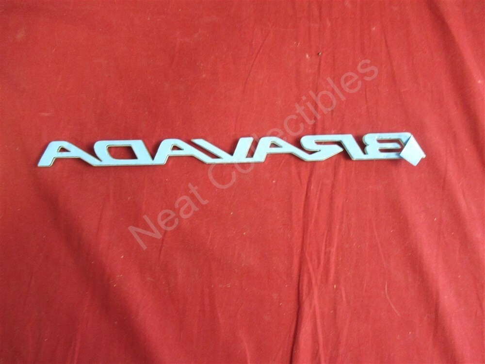 NOS OEM Oldsmobile Bravada Lift Gate Nameplate Emblem 2002 - 04 | eBay