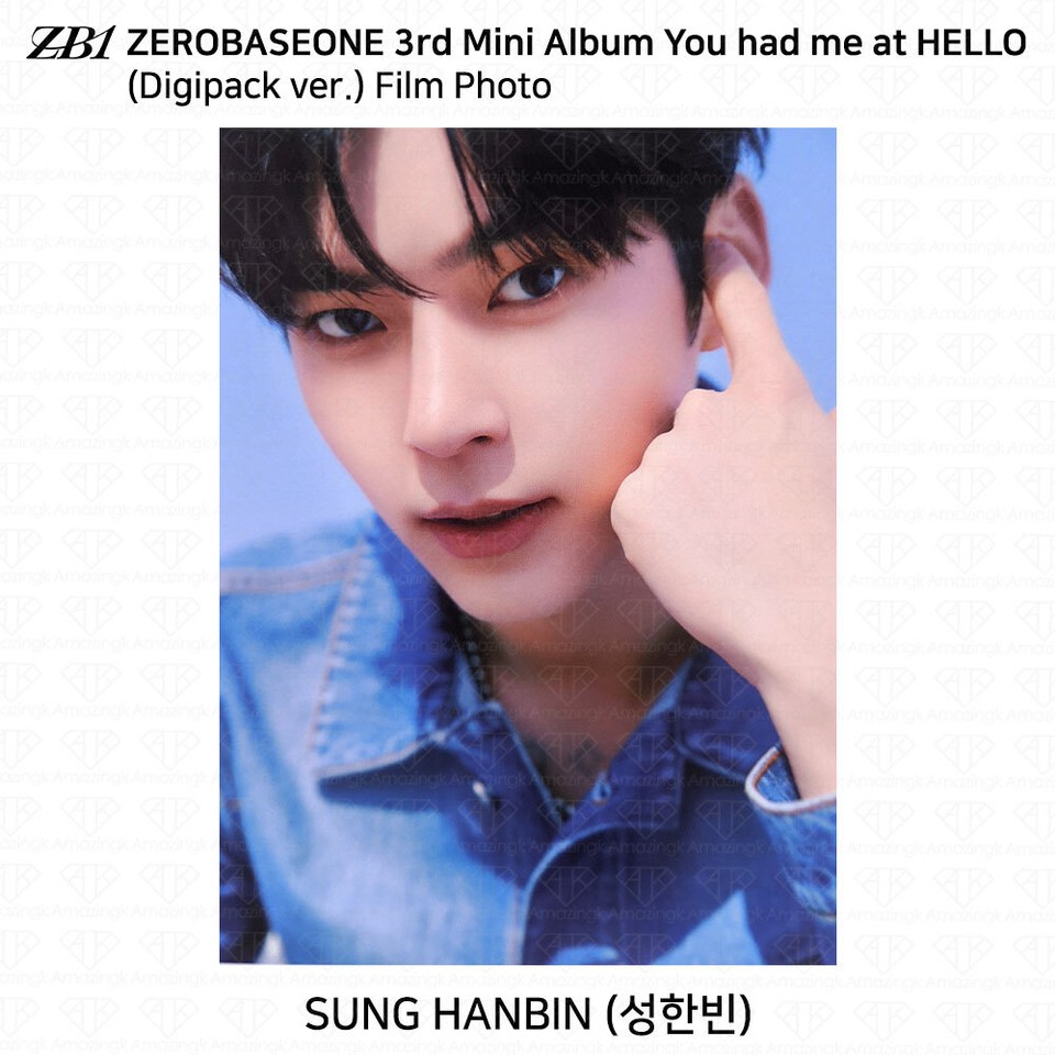 ZEROBASEONE ZB1 3rd Mini Album You had me at HELLO Official Photocard ...