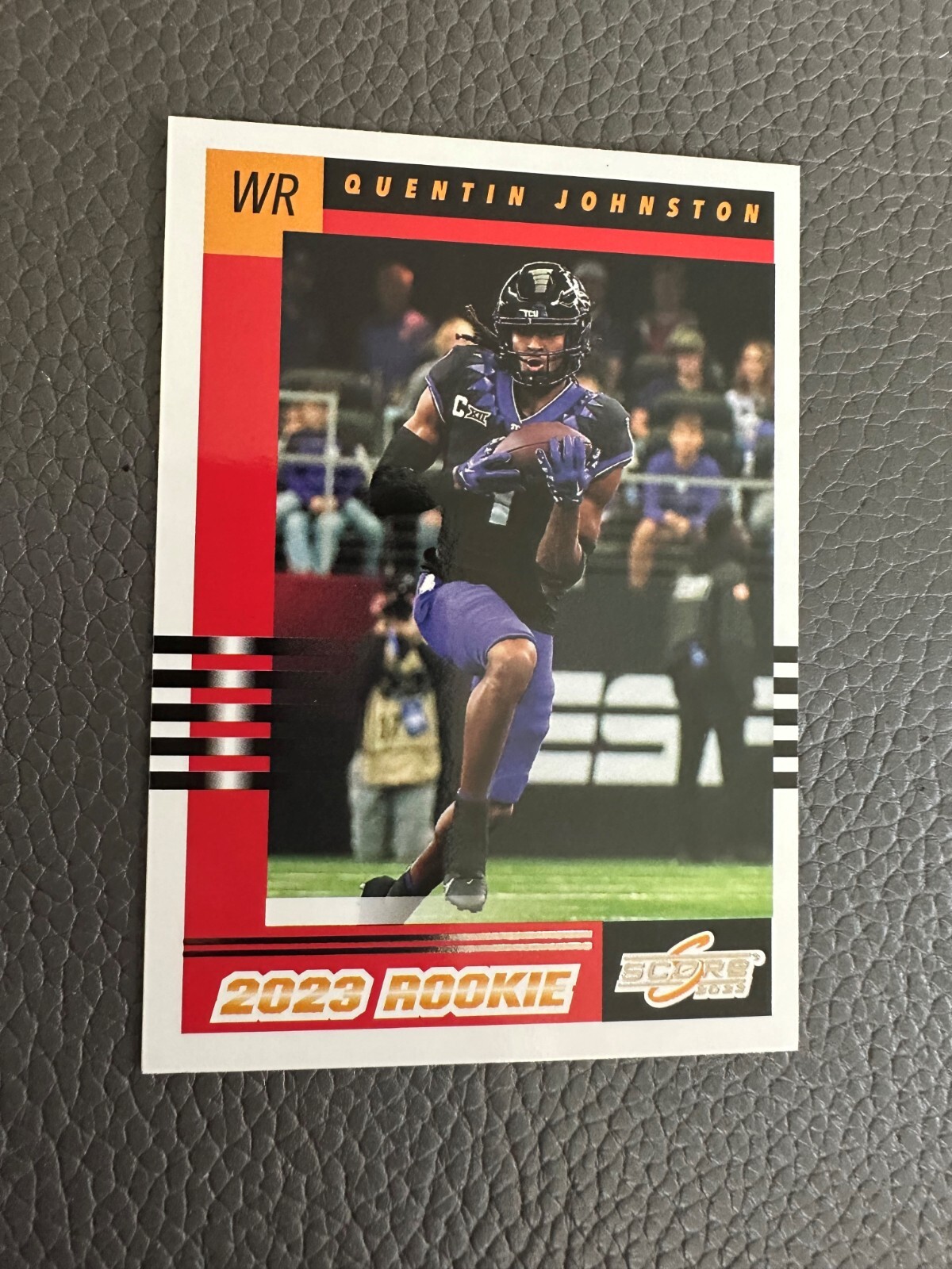 2023 Panini Score Football 03’ Throwback #6 Quentin Johnson Chargers ...