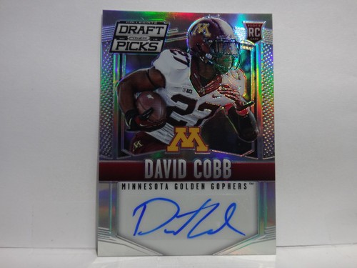 2015 Panini Prizm Collegiate Draft Picks - David Cobb #113 Silver Prizm ...