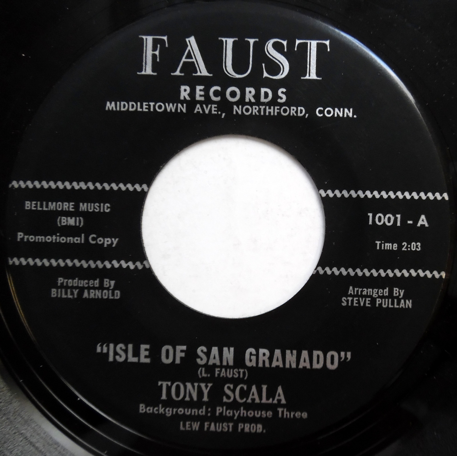 TONY SCALA 45 Isle Of San Granado / To You Alone VG++ OBSCURE Pop FAUST ...