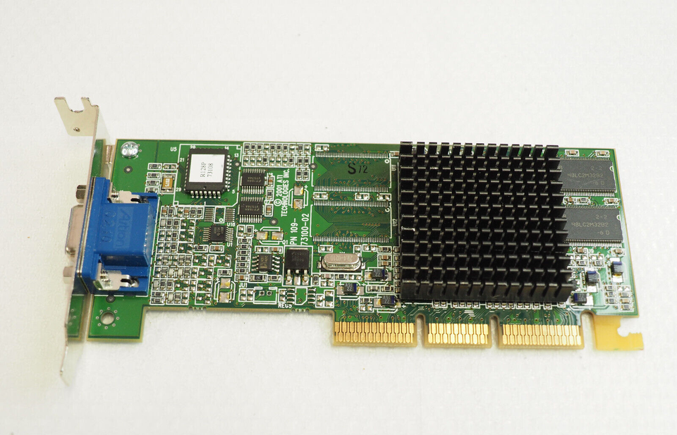 Dell ATI Rage 02G823 109-73100-02 Ultra AGP Graphics Card Low Profile ...