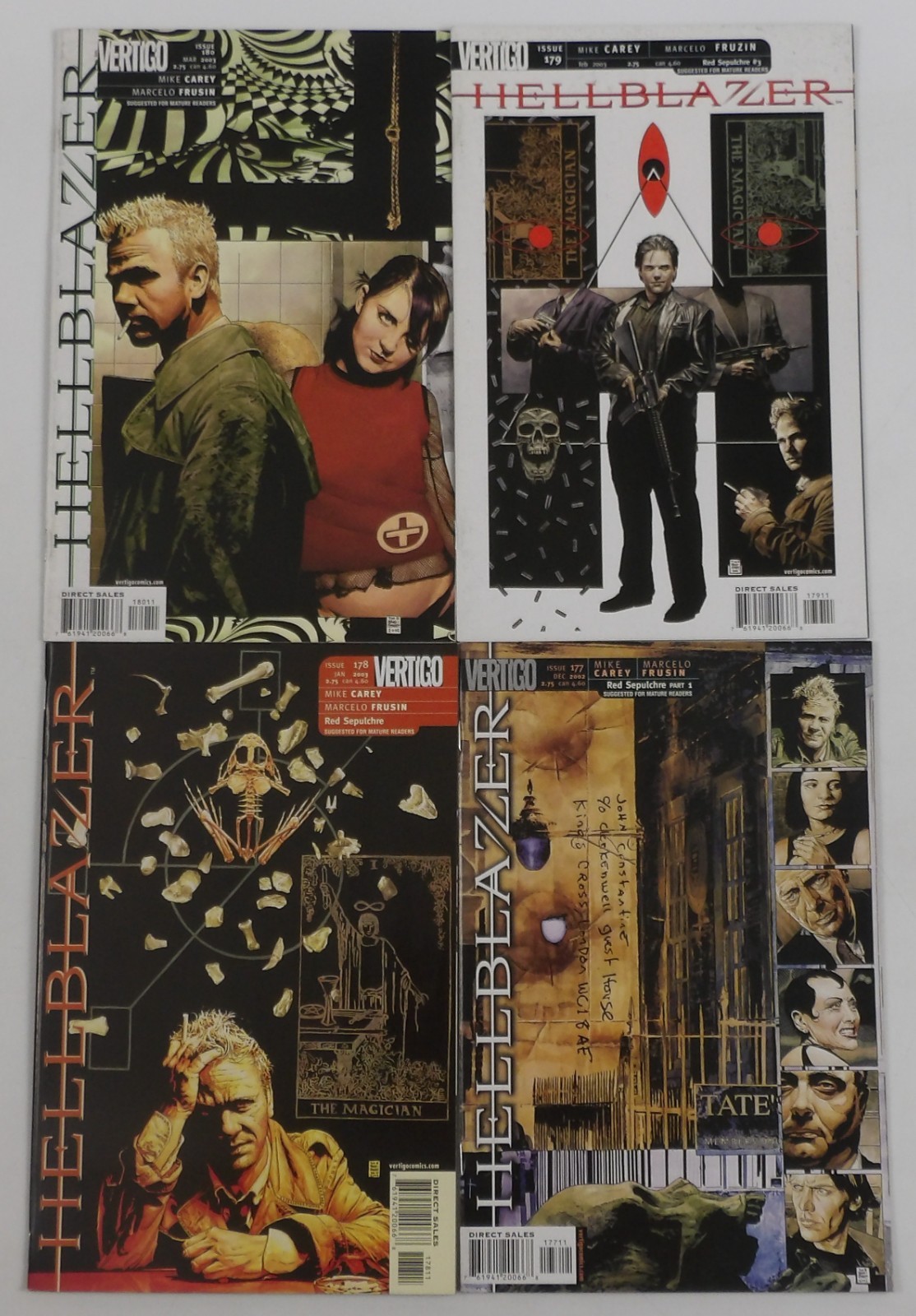Hellblazer: Red Sepulchre #1-4 VF complete story - Mike Carey 177 178 ...