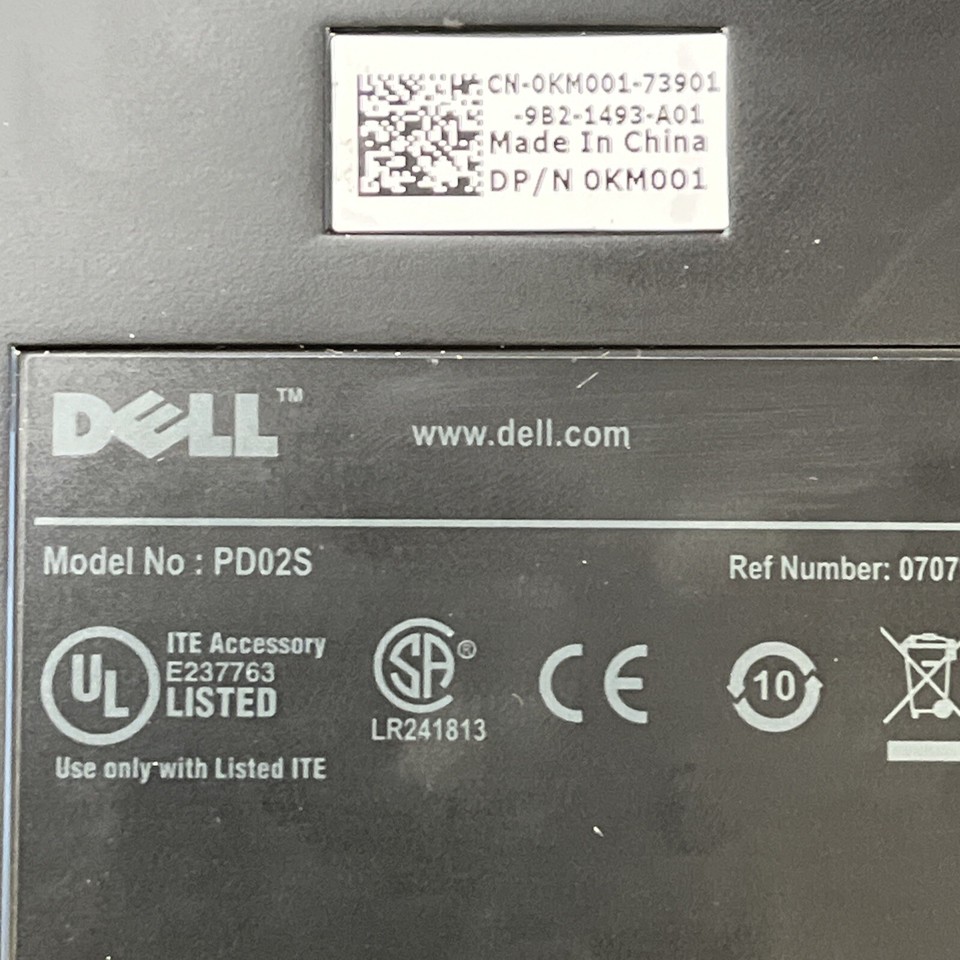 GENUINE Dell PD02S External DVD-RW Optical Drive (MU10N) w/ eSATA Cable & Case | eBay