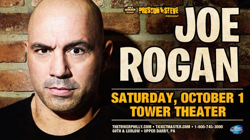 JOE ROGAN 2016 PHILADELPHIA CONCERT TOUR POSTER-Color Commentator,Stand ...