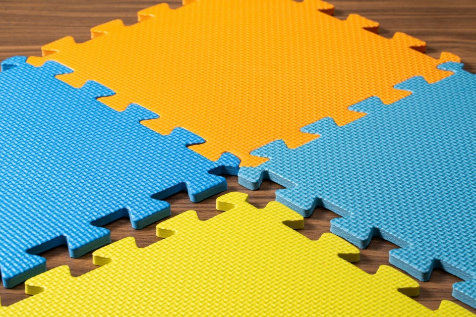 Soft Foam Play mat Perfect for Kids Children Floor Play Activity 9 Pack ...