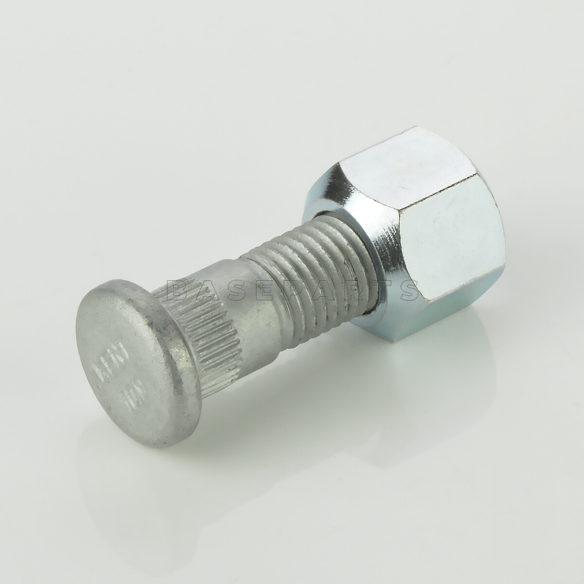 20x Goujon Cannelé Avec Écrou Cone Composite M12x1,5 x 46mm pour Ford ...