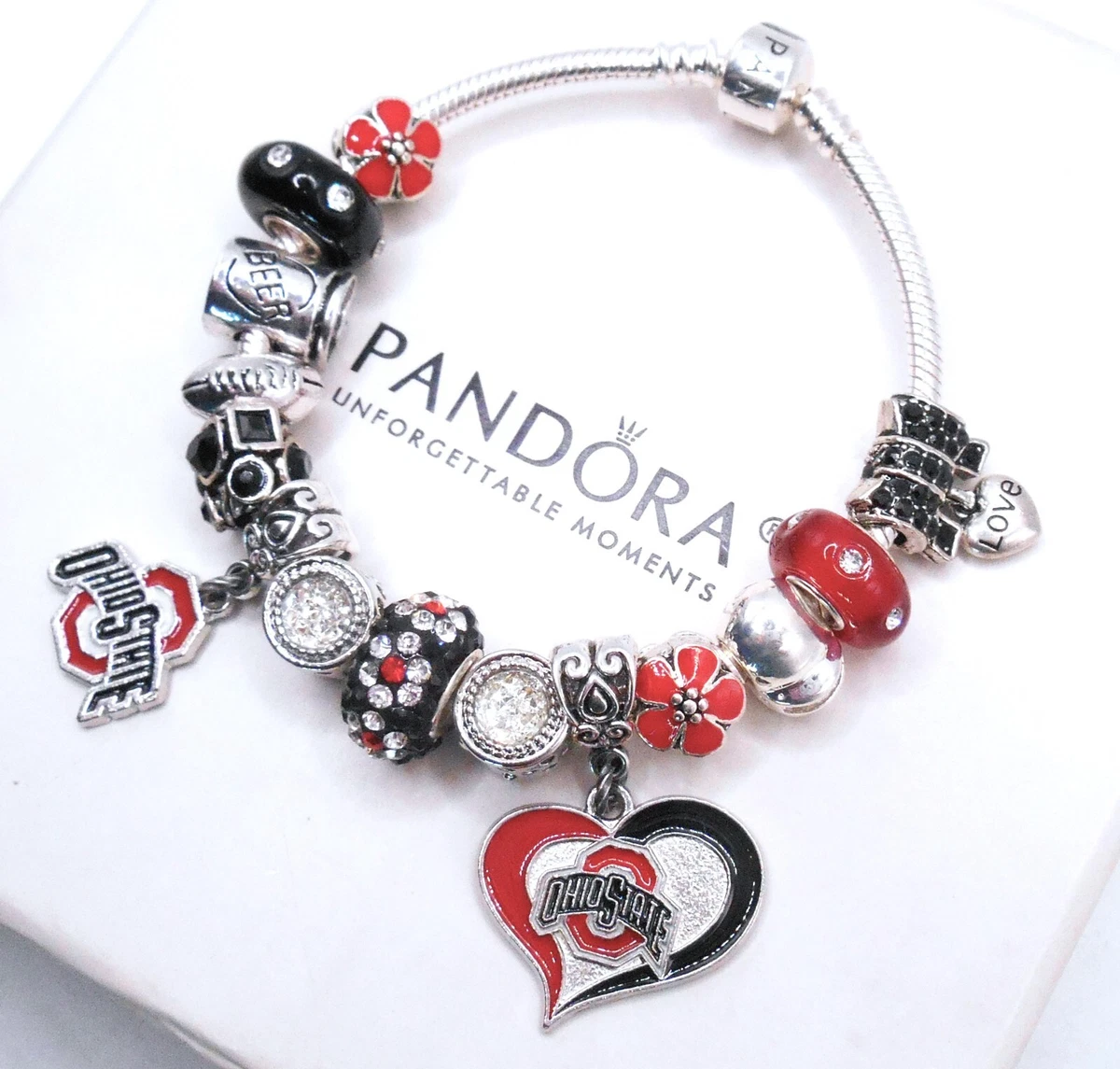 Ohio State Pandora Charm