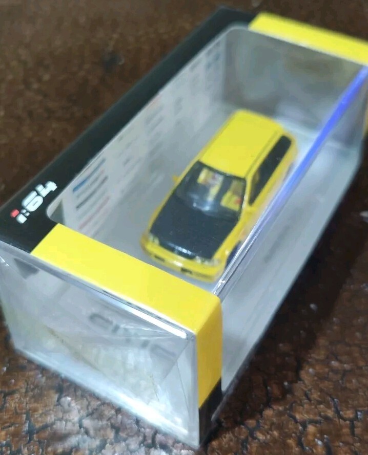 Inno64 Honda Civic EF9 SiR Yellow Malaysia Special Edition JDM | eBay