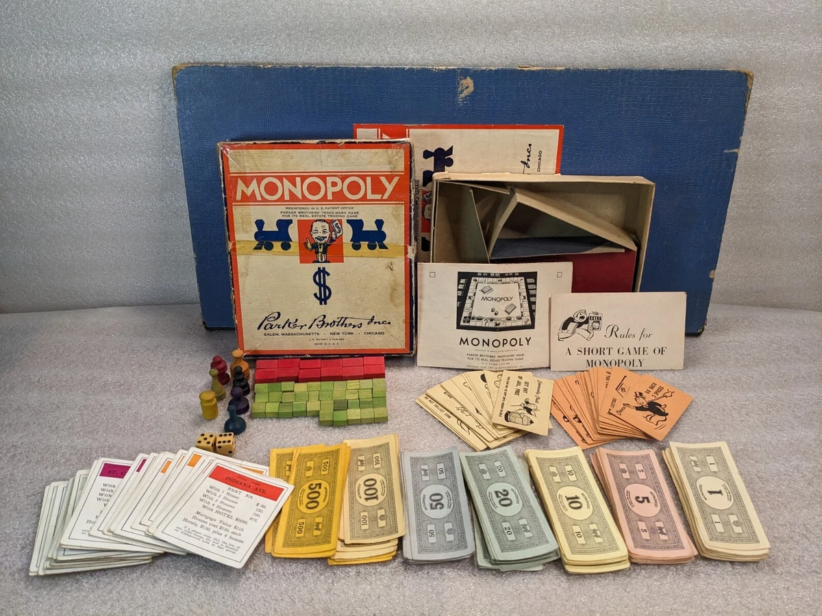 Value Of Vintage Monopoly Game