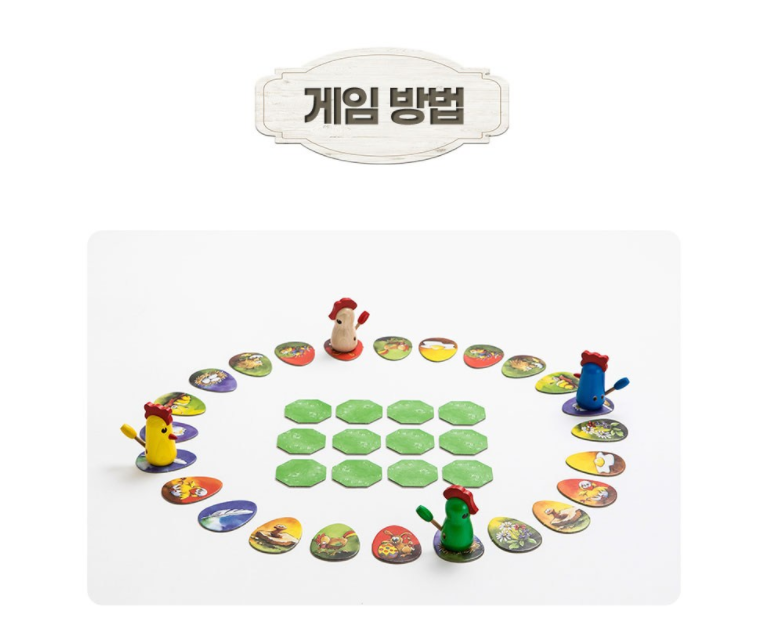 Korea Board Game klaus Zoch Chicken Cha Cha Korean Manual | eBay