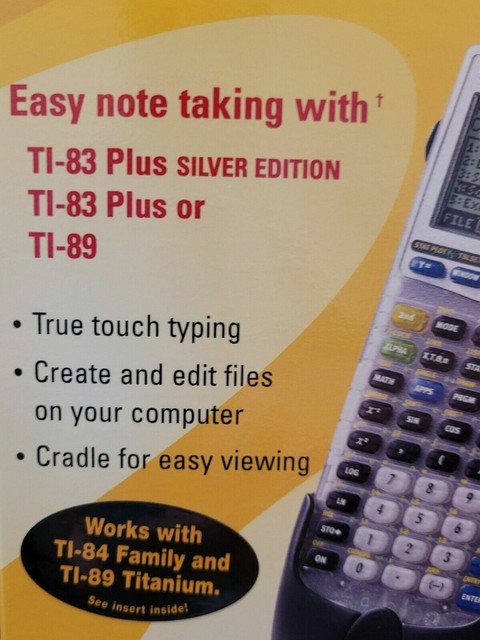 Texas Instruments TI Keyboard for Ti-83 Plus Graphing Calculators for ...