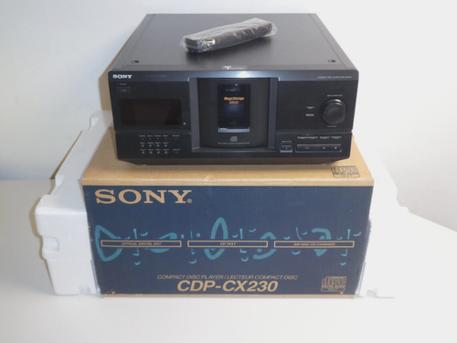Sony CDP-CX230 Mega Storage 200fach CD-Wechsler, OVP w.NEU, 2 Jahre ...