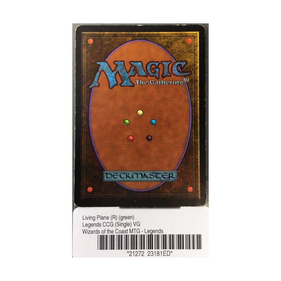 WOTC MtG Legends Living Plane (R) VG | eBay