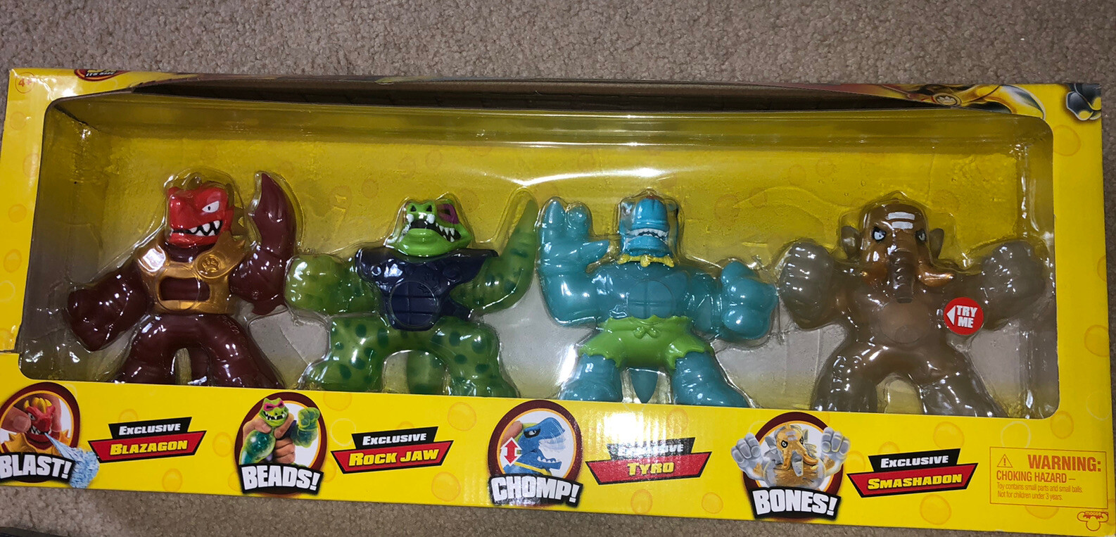 Moose Enterprise Heroes of Goo Jit Zu Action Figure - 4 Pack - NIP ...