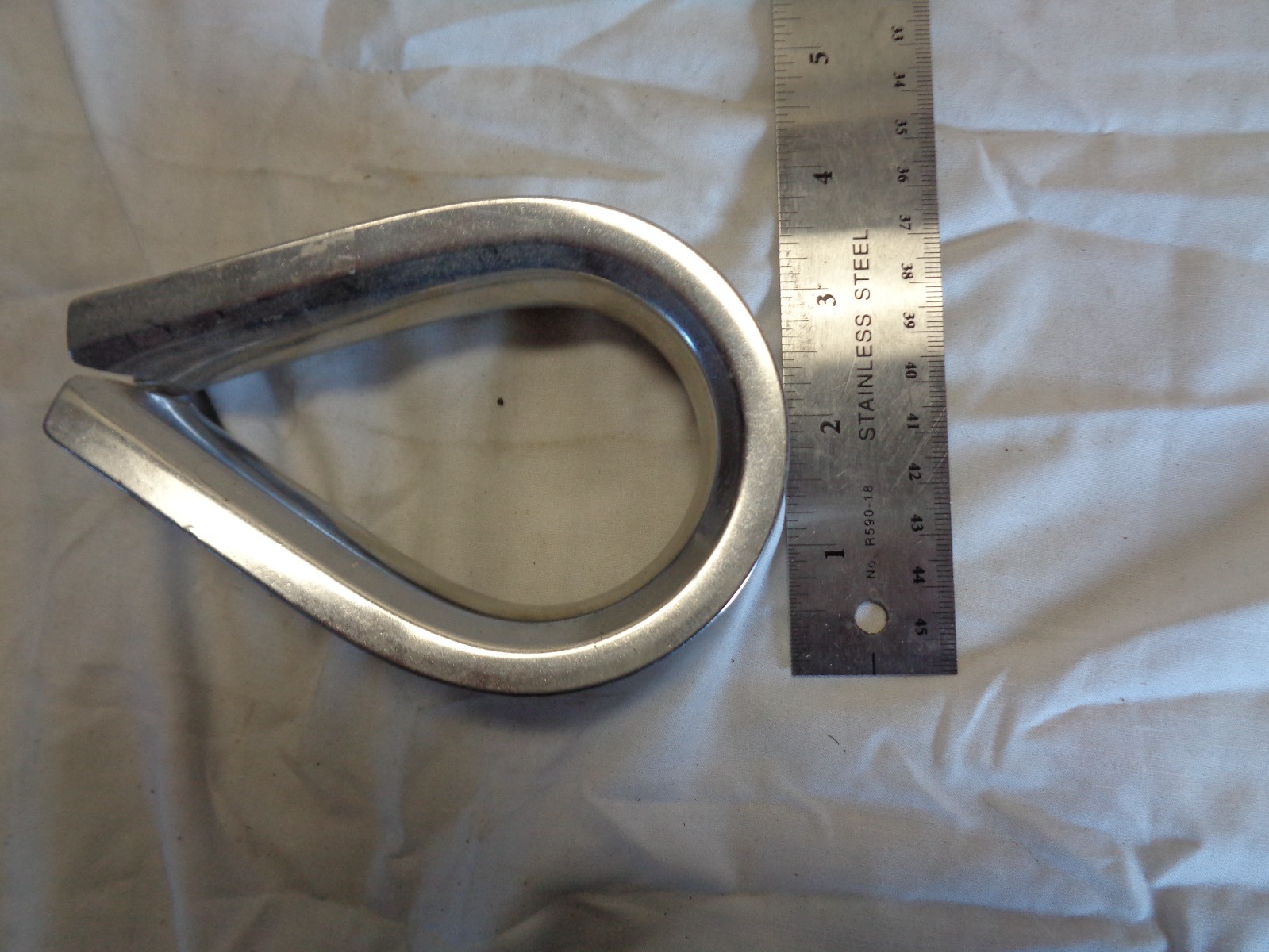 7/8" HEAVY DUTY SS THIMBLE 7/8 | eBay