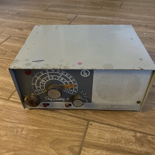 Hallicrafters Sky Buddy Vintage S-119 Radio Receiver | eBay
