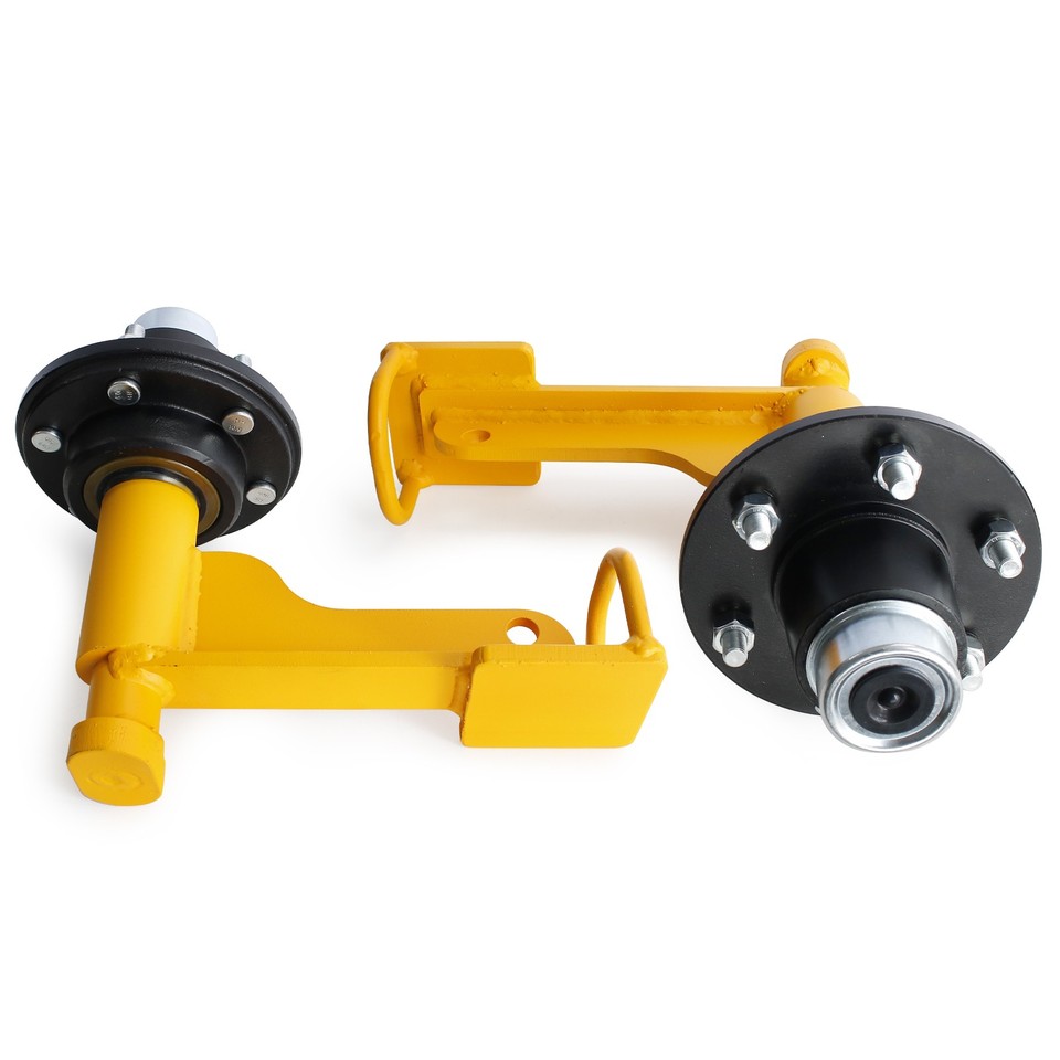 2 Pack 8800lbs Shipping Container Wheels 6-Lug Wheels Heavy Ship ...