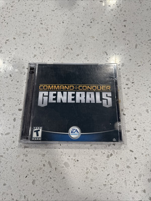 Command and Conquer Generals PC Game CD-ROM War Strategy Battle Game | eBay