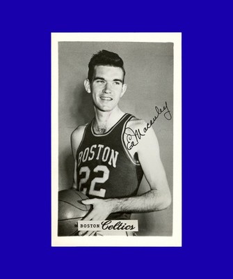 Ed Macauley (HOF) Boston Celtics RARE 1950's Devolite Peerless Photo ...