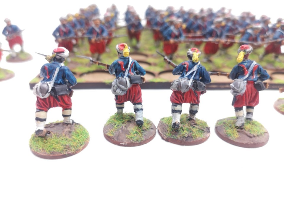 American Civil War Zouaves 25mm / 28mm Painted Plastic Perry Miniatures ...
