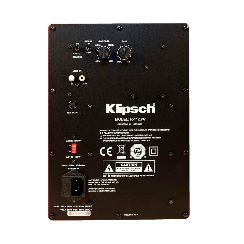 * REPAIR SERVICE * Klipsch R-115SW Subwoofer Amp Module | eBay