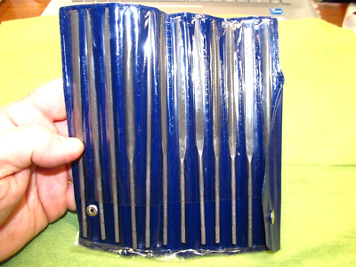 Wood-Miller 12pc Needle File Set - Made in Poland -See Pics for Variety ...