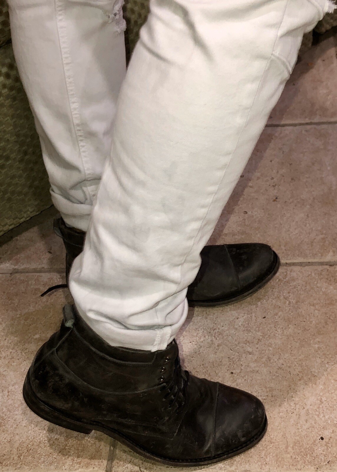 Men's Freebird By Steven MERCER DISTRESSED BIKER BOOTS Retired Boots | eBay